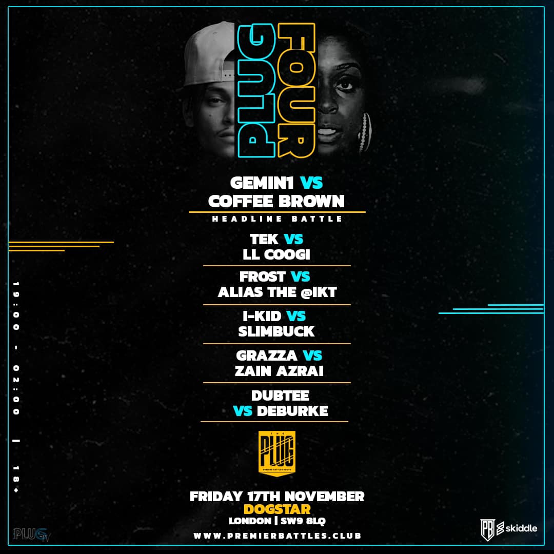 The Plug 4 - Premier Battles | Battle Rap Event | VerseTracker